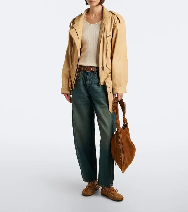 Isabel Marant Étoile Oriane Barrel-leg Jeans