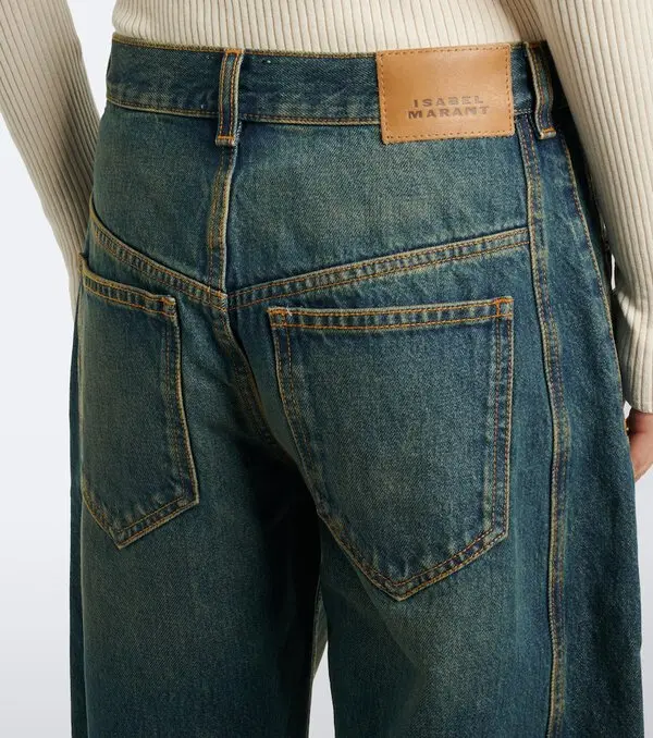 Isabel Marant Étoile Oriane Barrel-leg Jeans