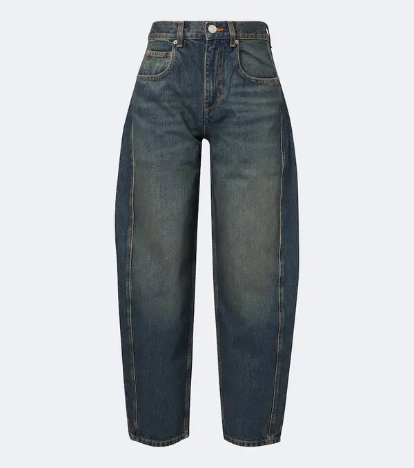 Isabel Marant Étoile Oriane Barrel-leg Jeans - Blue