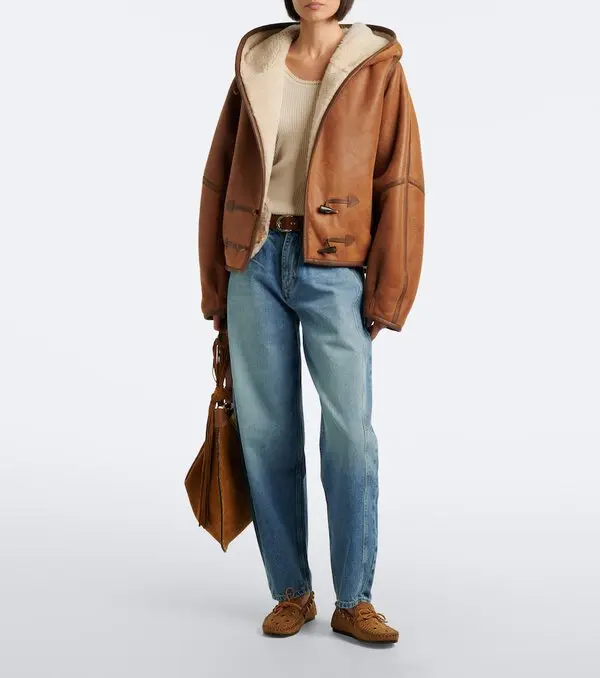 Isabel Marant Étoile Oriane Barrel-leg Jeans