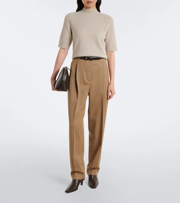 Loulou De Saison Ruth Cashmere Sweater - Beige