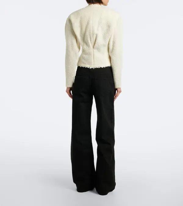 Isabel Marant Étoile Lemony Wide-leg Jeans - Black