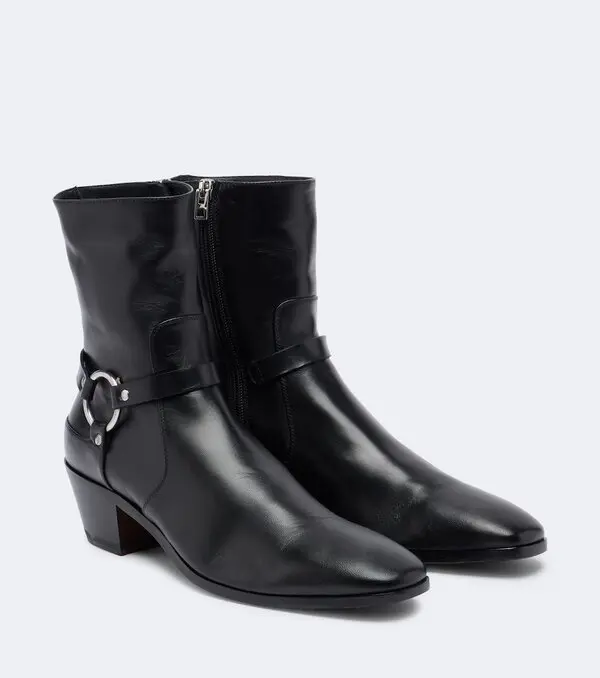 TOM FORD Leather Ankle Boots