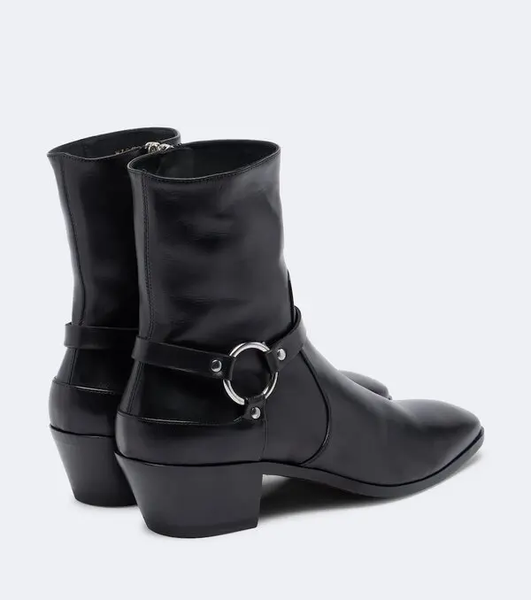 TOM FORD Leather Ankle Boots