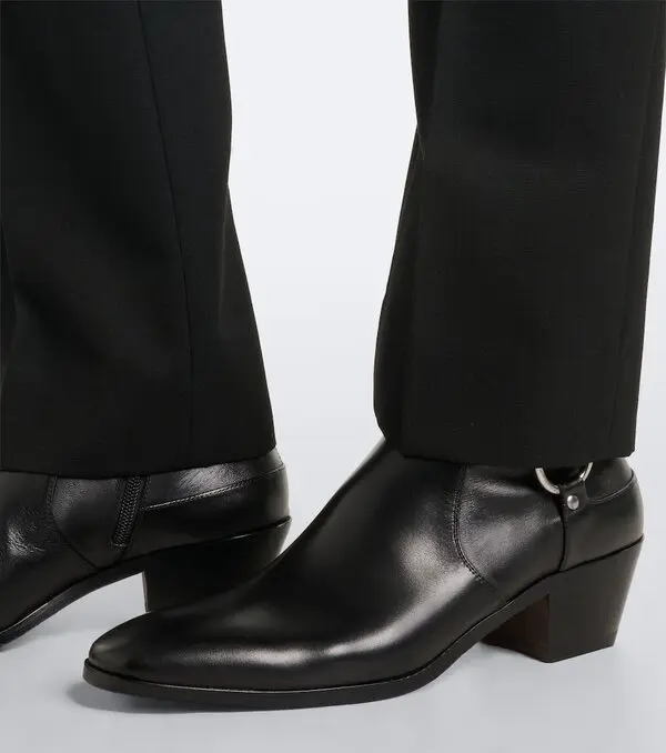 TOM FORD Leather Ankle Boots