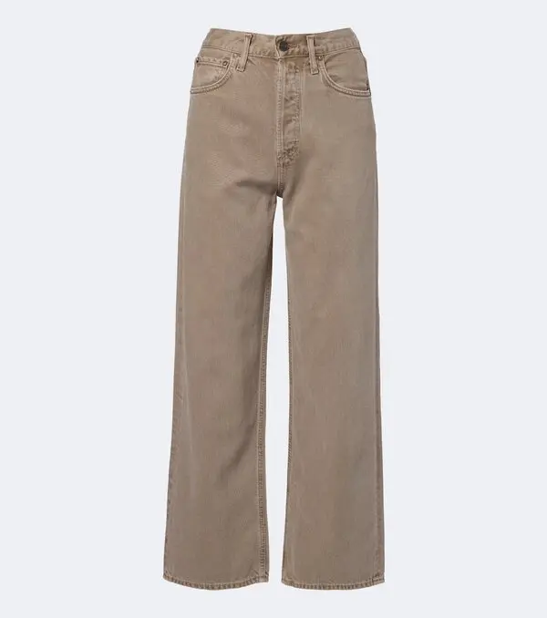 AGOLDE Ren Wide-leg Jeans In Trail