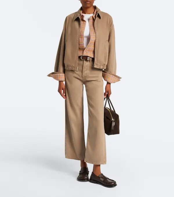 AGOLDE Ren Wide-leg Jeans In Trail