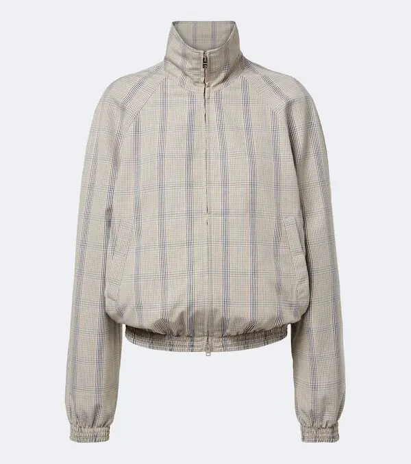 Acne Studios Checked Technical Jacket - Multicoloured