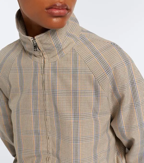 Acne Studios Checked Technical Jacket - Multicoloured