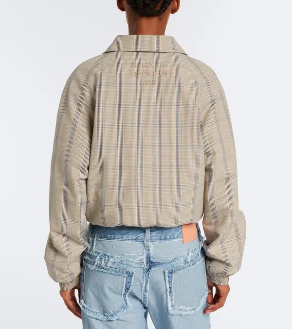 Acne Studios Checked Technical Jacket - Multicoloured