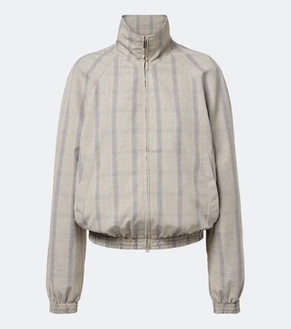 Acne Studios Checked Technical Jacket