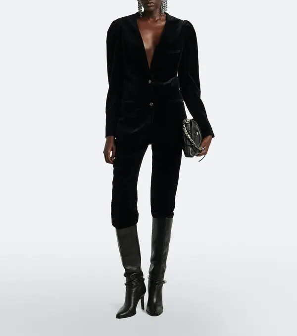 Isabel Marant Étoile Fereole Cotton Velvet Blazer