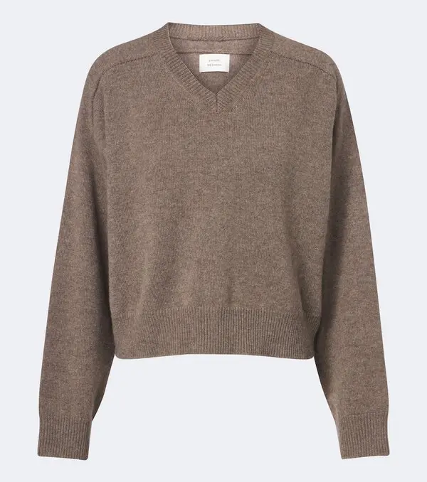 Loulou De Saison Anzor Cropped Cashmere Sweater