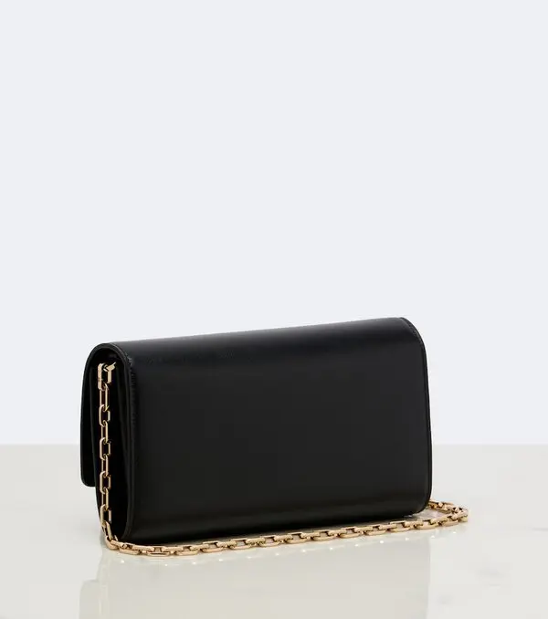 CHRISTIAN LOUBOUTIN Bettina Leather Wallet On Chain