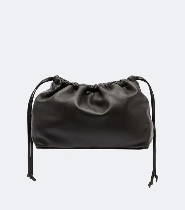 A.emery Tobey Leather Clutch - Brown