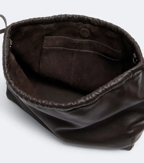 A.emery Tobey Leather Clutch