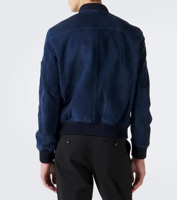 TOM FORD Suede Bomber Jacket