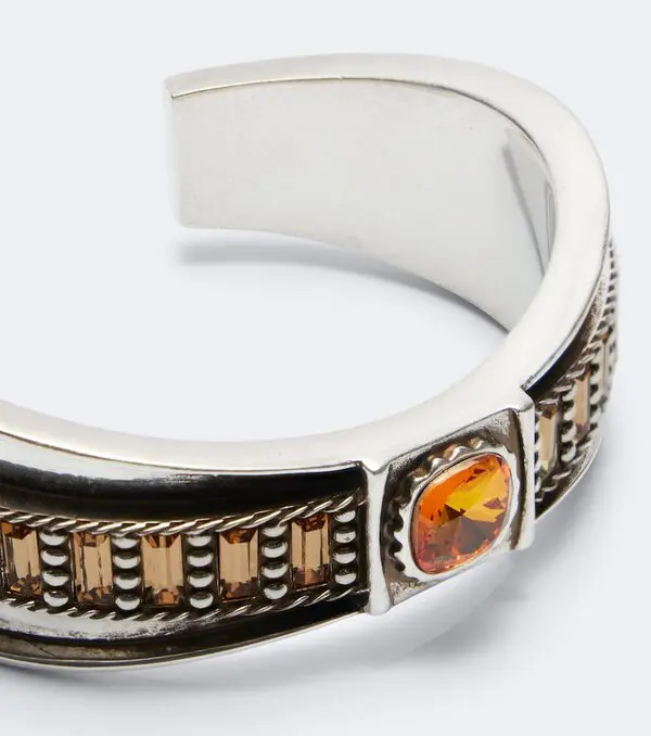 Isabel Marant Étoile Embellished Cuff Bracelet With Glass