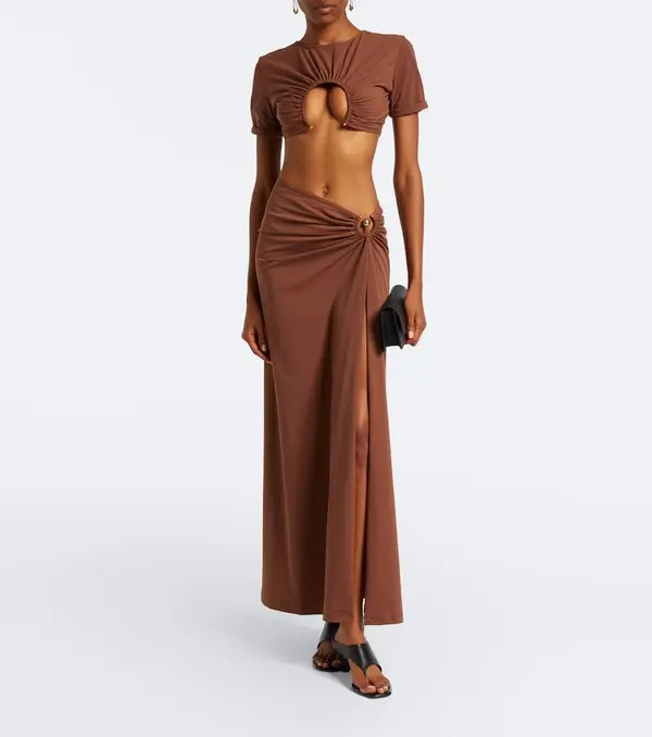 Christopher Esber Cutout Bikini Top