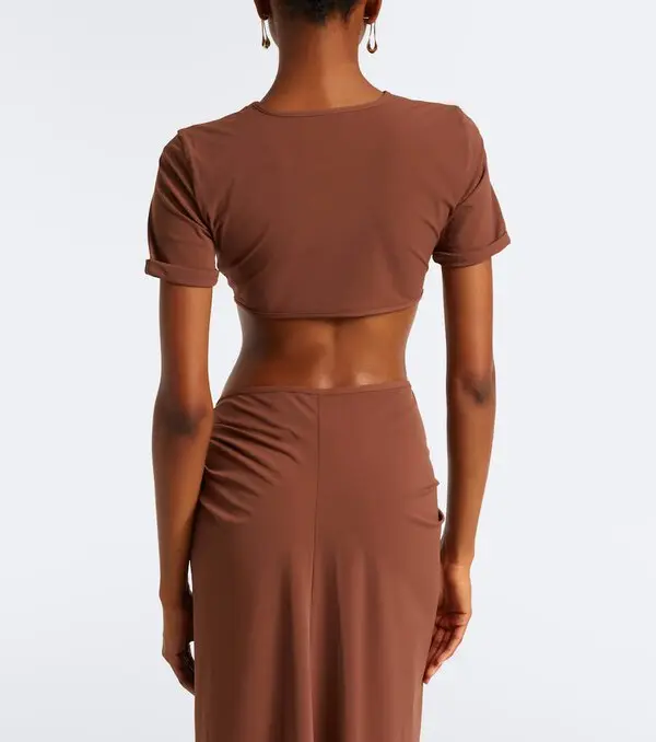 Christopher Esber Cutout Bikini Top