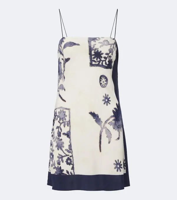 SIR. Phillipa Floral Slip Dress - White