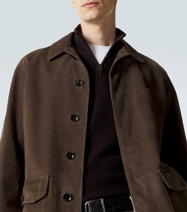 Brioni Suede Jacket