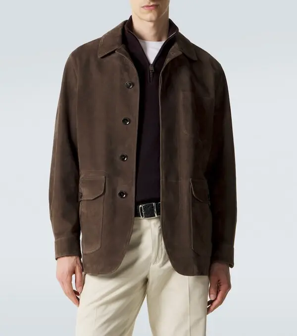 Brioni Suede Jacket