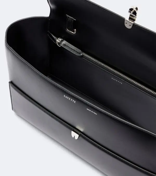 Savette Leather Shoulder Bag