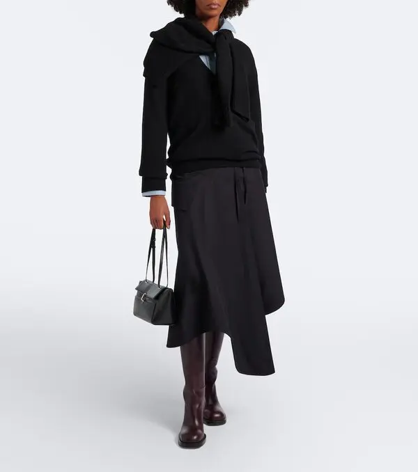 Savette Leather Shoulder Bag