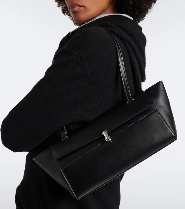 Savette Leather Shoulder Bag