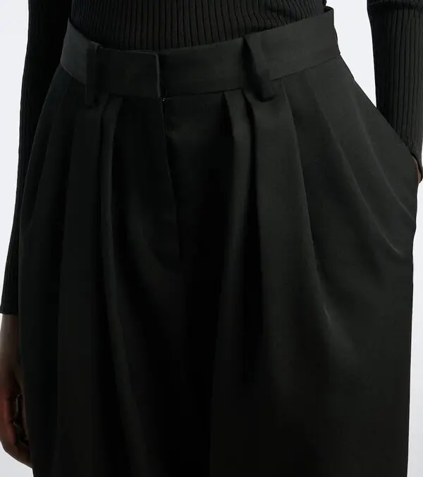 Isabel Marant Étoile Janice Pleated Wool Trousers