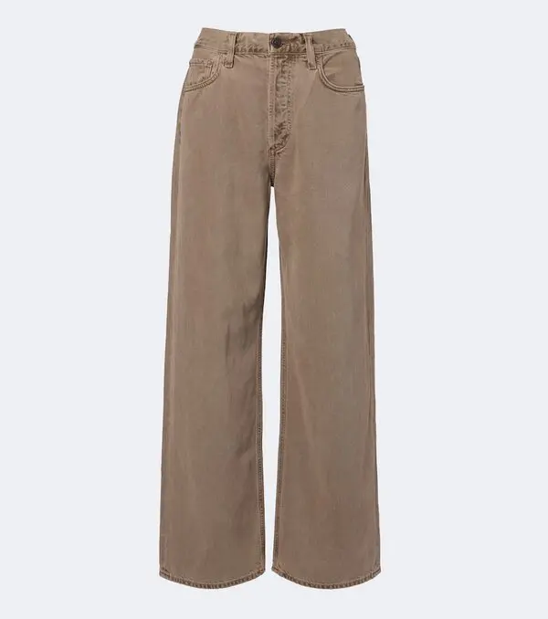 AGOLDE Low Slung Baggy Wide-leg Jeans In Trail