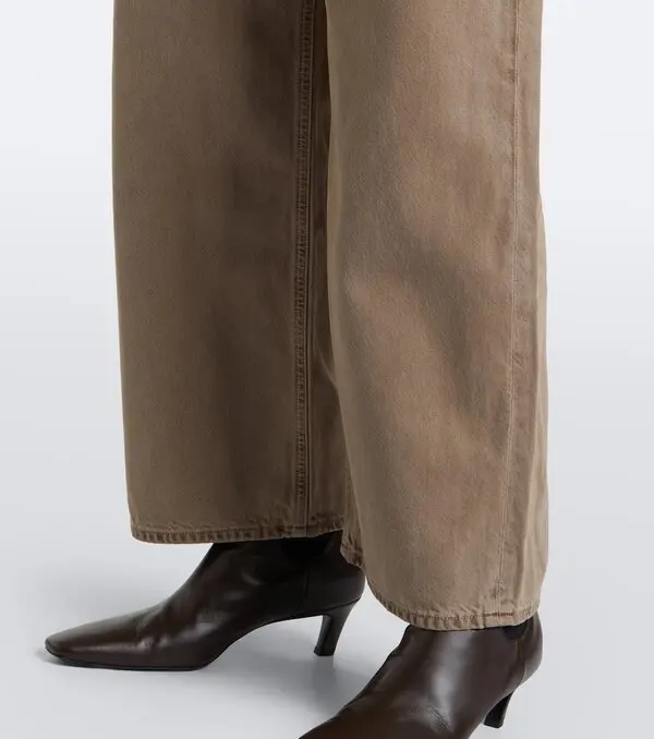 AGOLDE Low Slung Baggy Wide-leg Jeans In Trail
