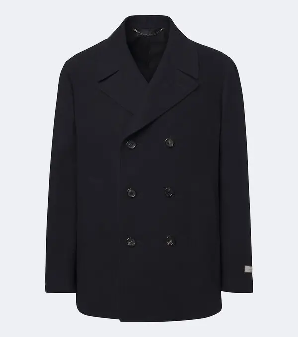 Canali Wool Peacoat