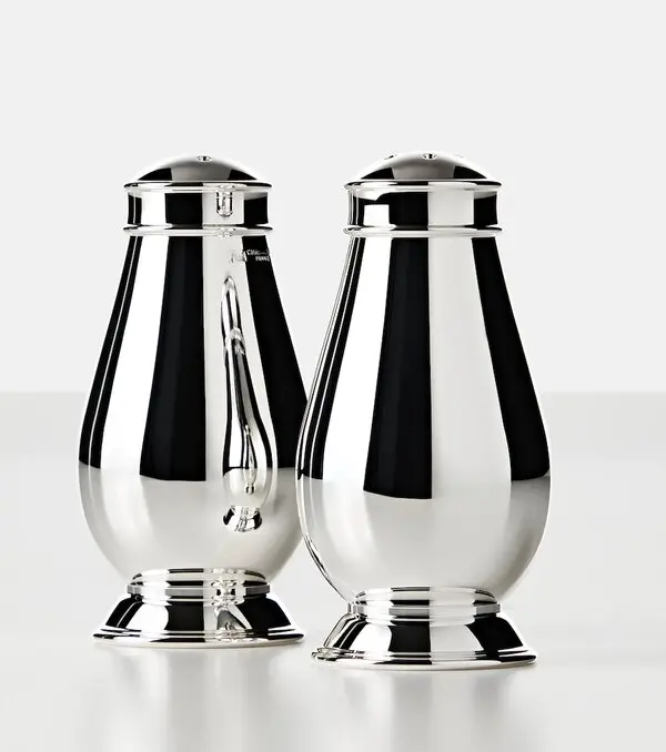 Christofle Albi -plated Salt And Pepper Shakers