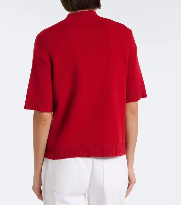 Loulou De Saison Ruth Cashmere Sweater - Red