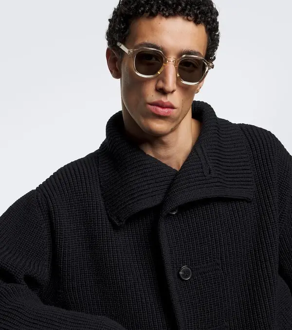 SATO Acetate Round Frame Sunglasses