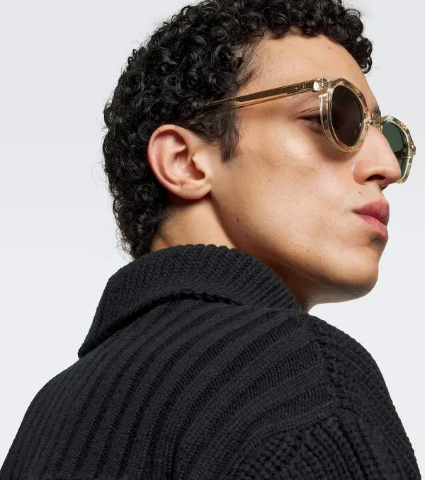 SATO Acetate Round Frame Sunglasses