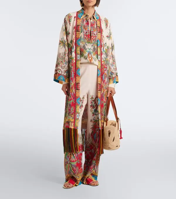 AQUAZZURA Artiste Medium Raffia Tote Bag