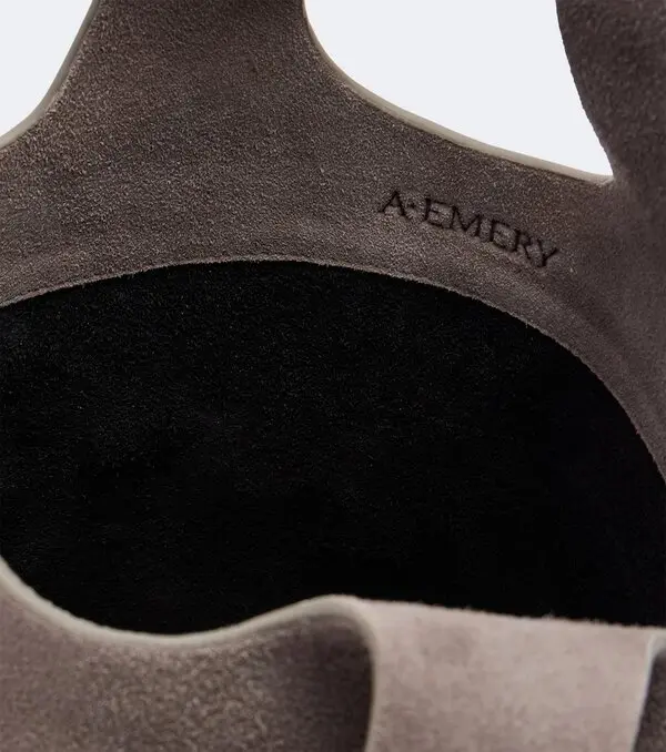A.emery Wren Suede Bucket Bag - Grey