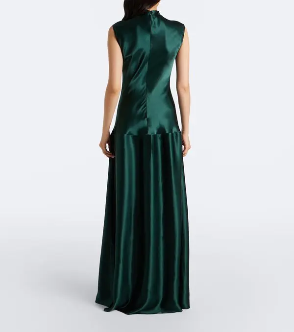FFORME Satin Maxi Dress