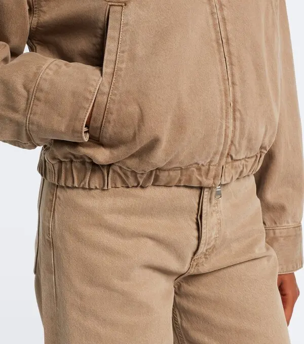 AGOLDE Nile Denim Jacket - Beige