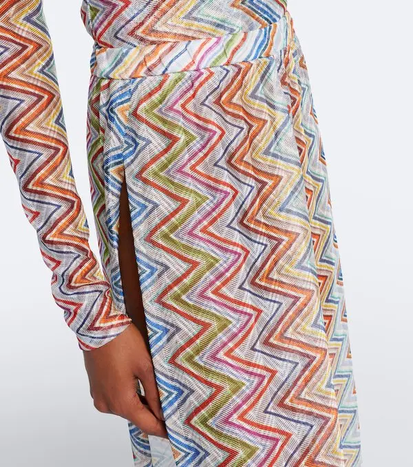 Missoni Zigzag Wide-leg Pants