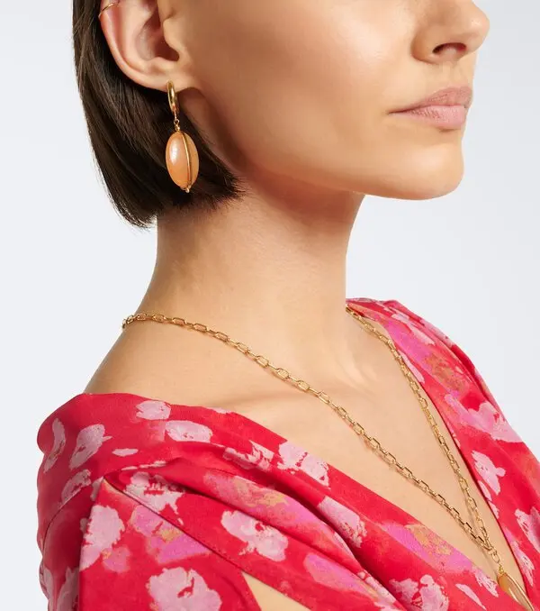 Isabel Marant Étoile Drop Earrings With Natural Stone