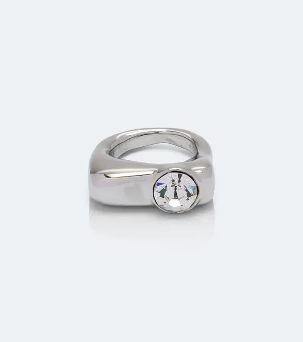 Dries Van Noten Embellished Ring - Silver