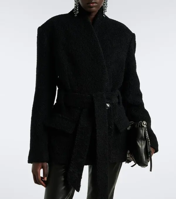Isabel Marant Étoile Syndra Wool And Alpaca-blend Bouclé Jacket