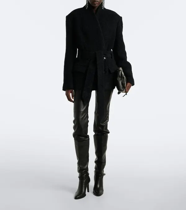 Isabel Marant Étoile Syndra Wool And Alpaca-blend Bouclé Jacket