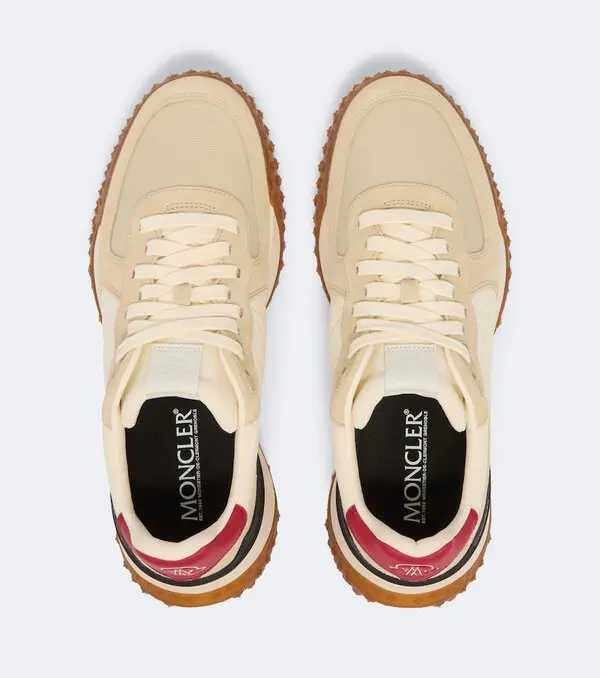 Moncler City Trek Suede-trimmed Sneakers