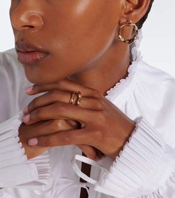Dries Van Noten Embellished Stud Earrings