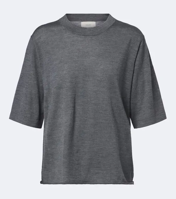 Loulou De Saison Nala Cashmere Top - Grey